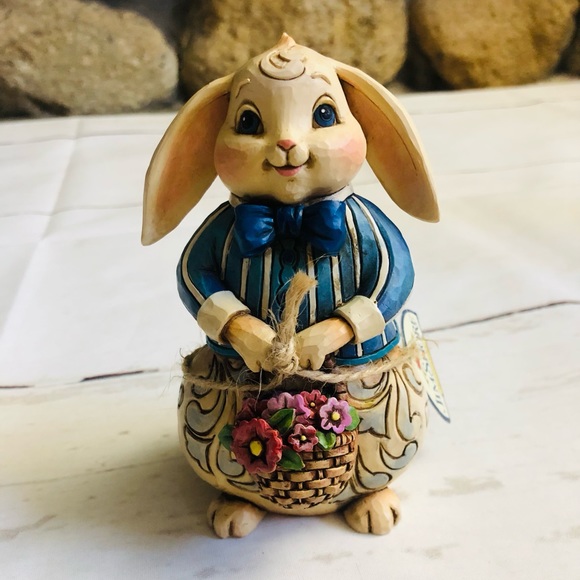 Jim Shore | Art | Jim Shore Rabbit Heartwood Creek On The Hunt For ...